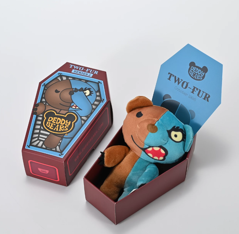 Series 2 - Deddy Bears - 15cm Plush In A Coffin - Two Fur – Jurassic Cards