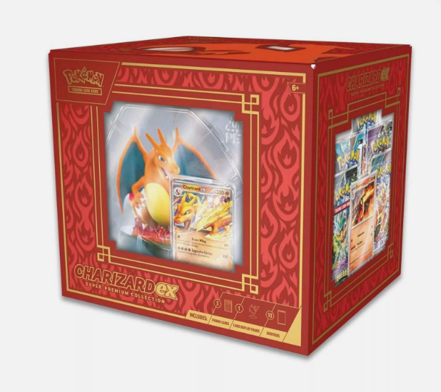 Pokemon TCG: Charizard EX Super Premium Collection Box – Jurassic Cards