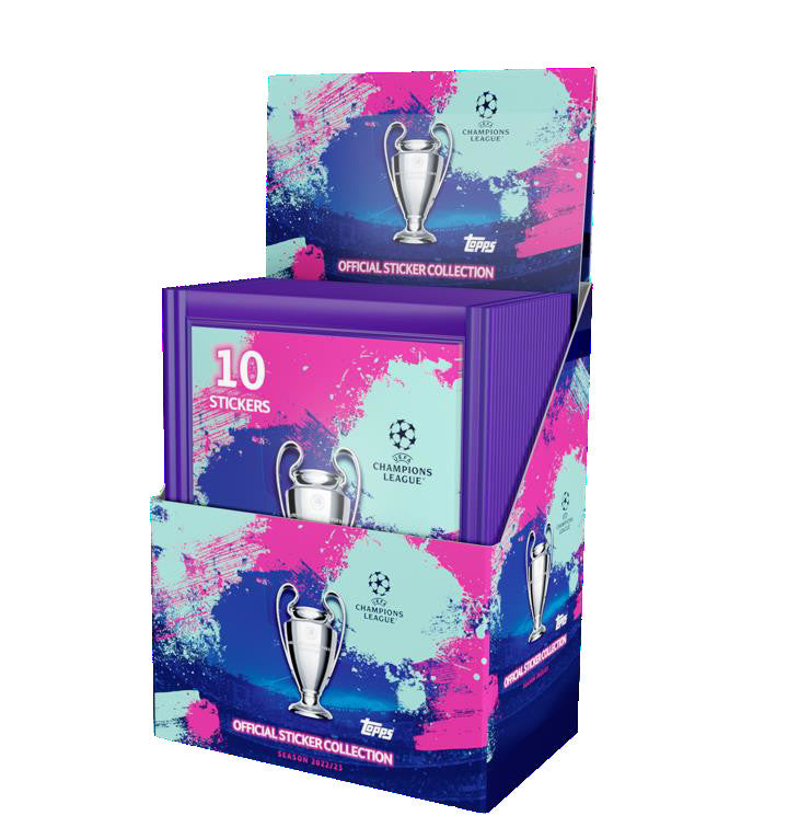 Topps UEFA Champions League Sticker 22/23 CDU Packets – Jurassic Cards
